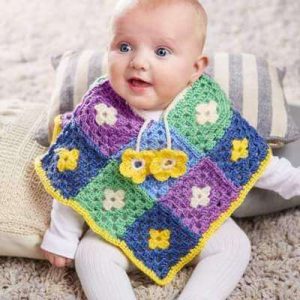 15 Crochet Baby Poncho Patterns - Crochet News