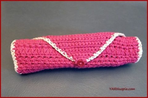 10 Crochet Makeup Bag Patterns - Crochet News