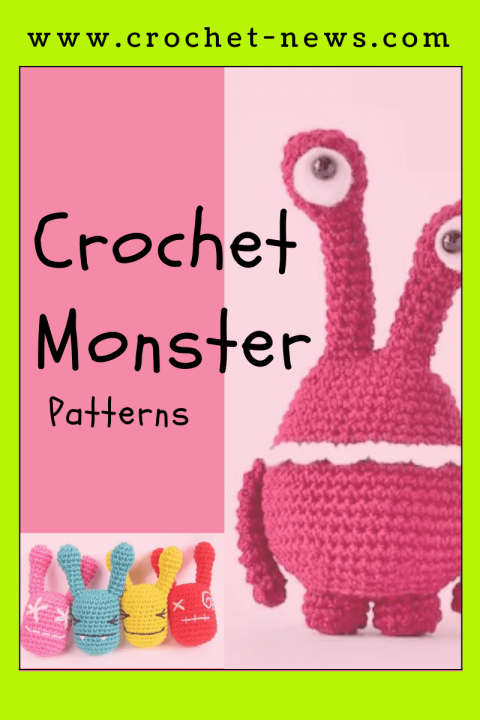 25 Crochet Monster Patterns - Crochet News