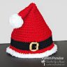 15 Crochet Santa Hat Patterns - Crochet News