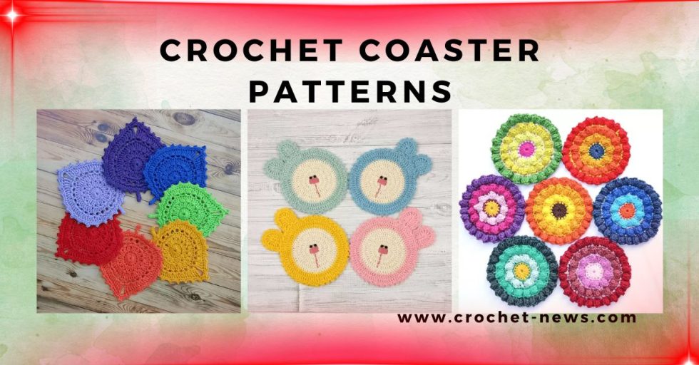 39 Crochet Coaster Patterns - Crochet News