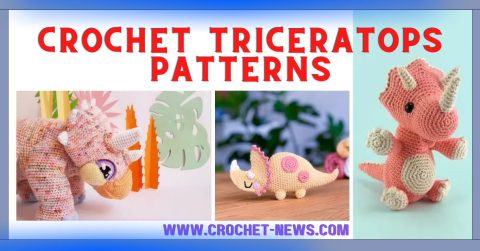 15 Crochet Triceratops Patterns - Crochet News
