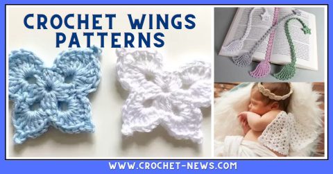 12 Crochet Wings Patterns - Crochet News