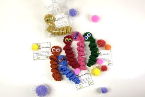 20 Crochet Worry Worms Patterns - Crochet News