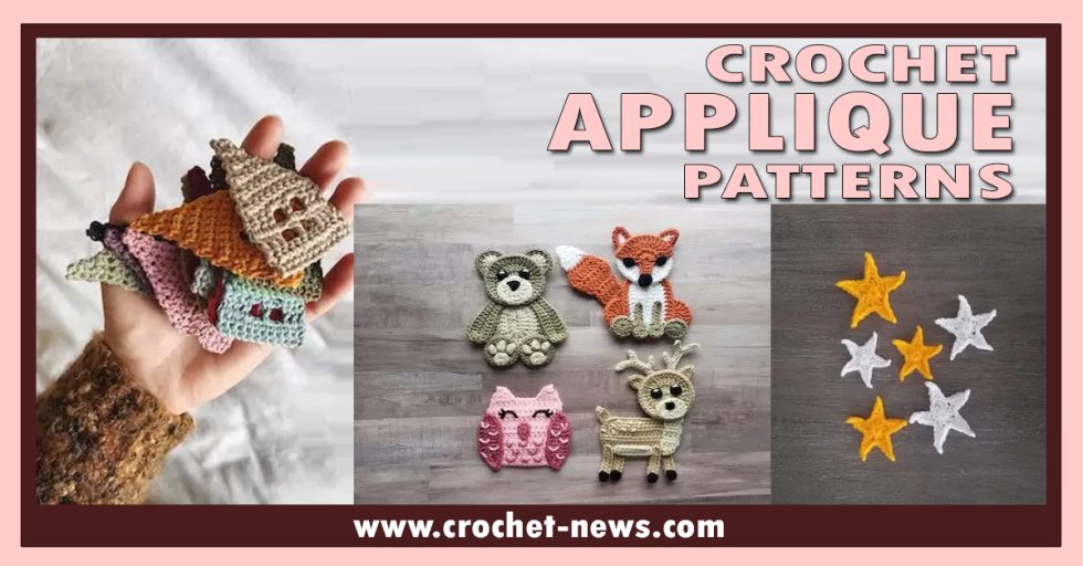 32 Crochet Applique Patterns - Crochet News