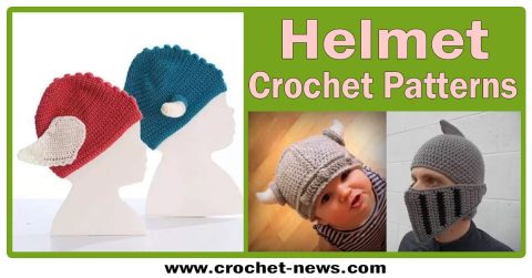 20 Crochet Helmet Patterns - Crochet News