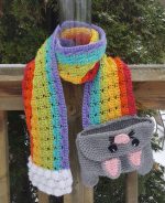 10 Crochet Cat Scarf Patterns - Crochet News