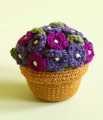 15 Crochet Flower Pot Patterns - Crochet News