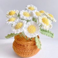 15 Crochet Flower Pot Patterns - Crochet News