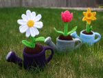 15 Crochet Flower Pot Patterns - Crochet News