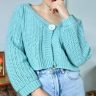 40 Crochet Cropped Cardigan, Cropped Sweater, And Cropped Shrug ...