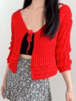 40 Crochet Cropped Cardigan, Cropped Sweater, And Cropped Shrug ...