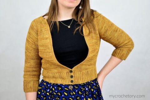 40 Crochet Cropped Cardigan, Cropped Sweater, And Cropped Shrug ...