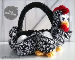 15 Crochet Egg Basket Patterns - Crochet News