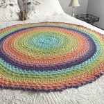 21 Unique Round Crochet Blanket Patterns - Crochet News