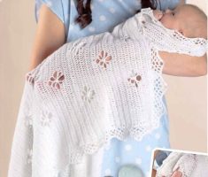 21 Crochet Baby Shawl Patterns - Crochet News
