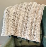 20 Crochet Cable Blanket Patterns - Crochet News