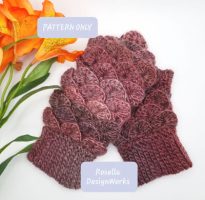 15 Crochet Dragon Scale Gloves Patterns - Crochet News