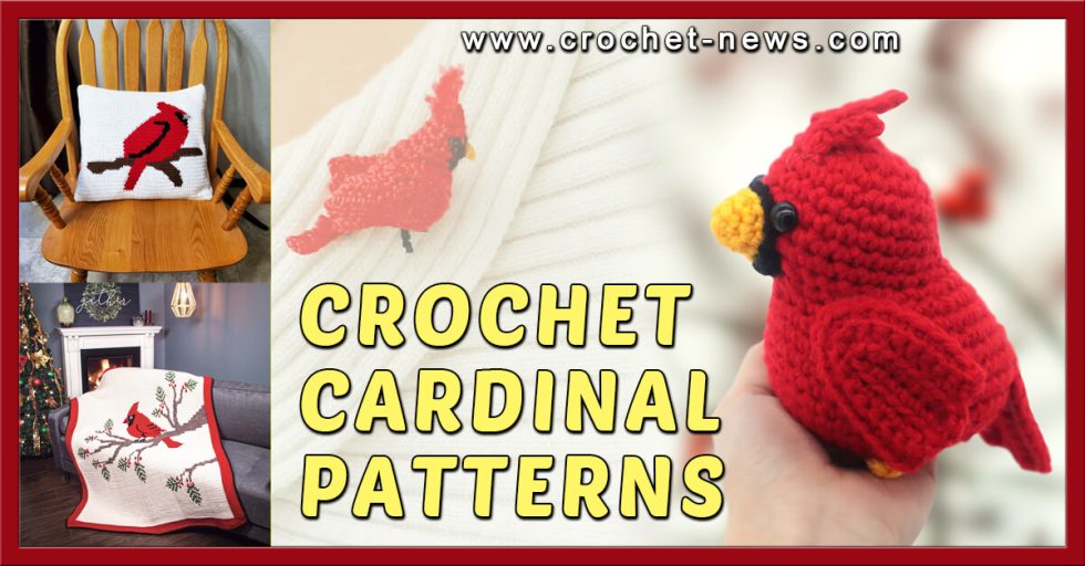 12 Crochet Cardinal Patterns - Crochet News