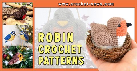 12 Crochet Robin Patterns - Crochet News