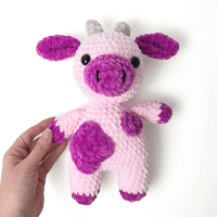 12 Crochet Strawberry Cow Patterns - Crochet News
