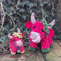 12 Crochet Strawberry Cow Patterns - Crochet News