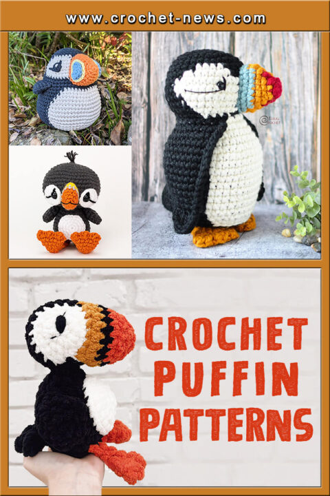 10 Crochet Puffin Patterns - Crochet News
