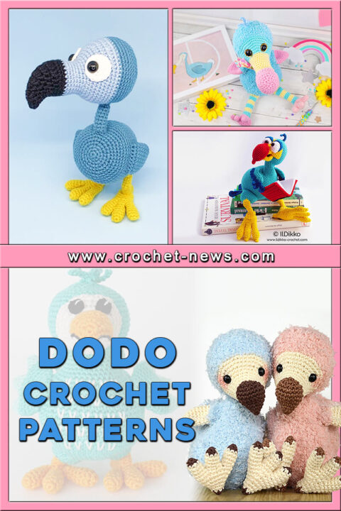 10 Dodo Crochet Patterns - Crochet News