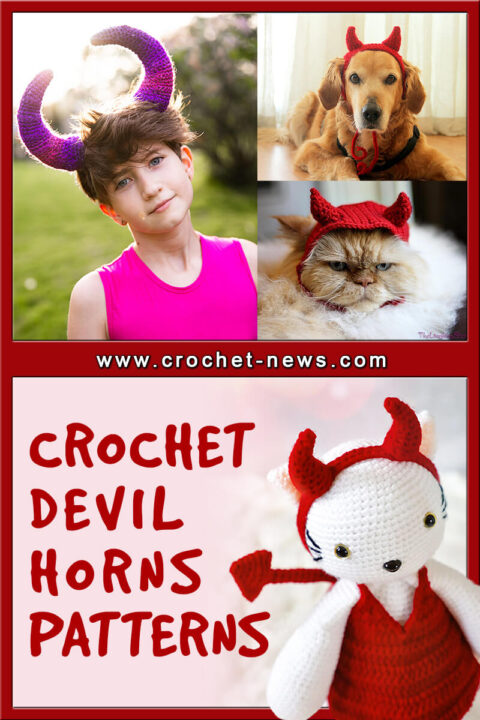 12 Crochet Devil Horns Patterns - Crochet News
